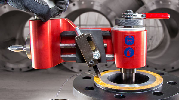 Precision Flange Facing Tool | New Equipment Digest