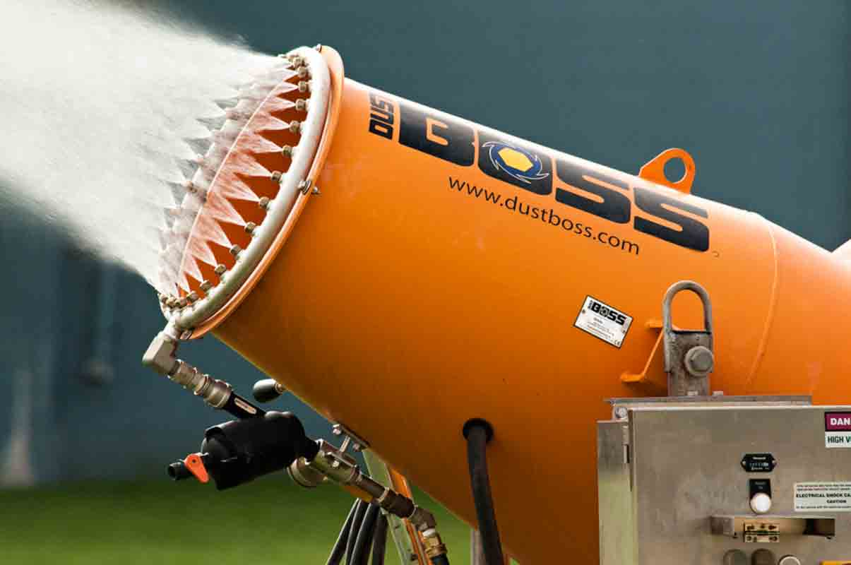Atomized Mist Technology for Dust Suppression | New Equipment Digest