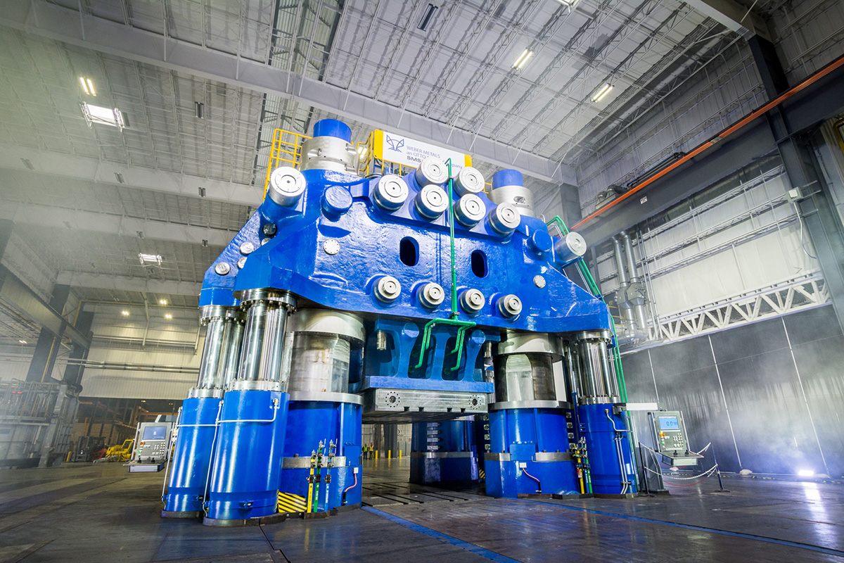 Big Reveal, Big New Machine Bigger Parts for Weber Metals | New ...