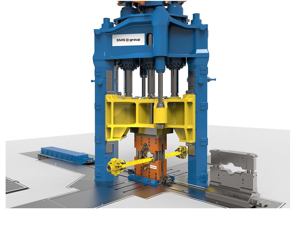 Open-Die Press with Radial Forging Option | New Equipment Digest
