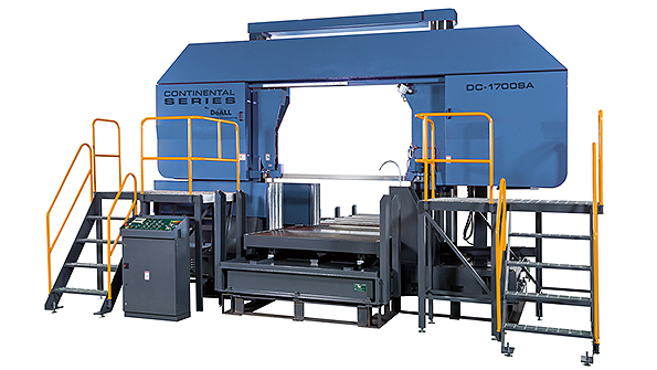 Dual-Column, Large-Capacity Band Saws | New Equipment Digest