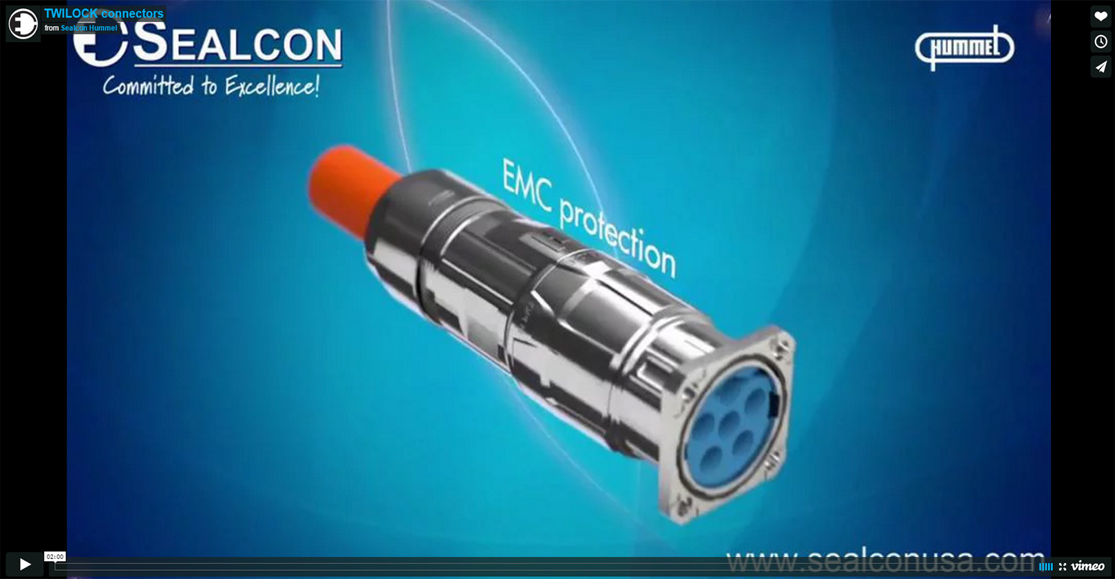 Sealcon Twilock Connector | New Equipment Digest