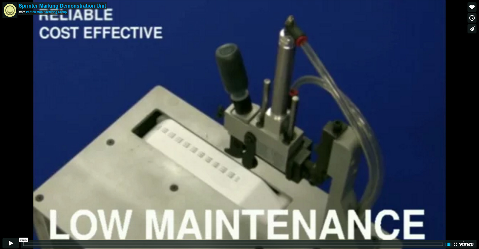 Sprinter Marking: Demonstration Unit | New Equipment Digest