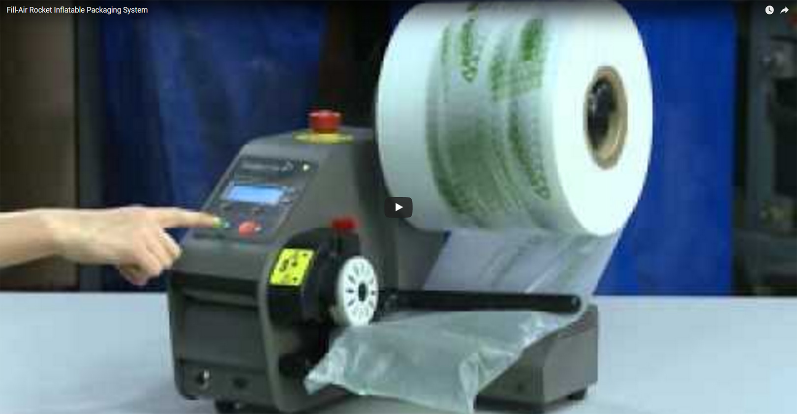 Fill-Air Rocket Inflatable Packaging System | Sealed Air | New ...