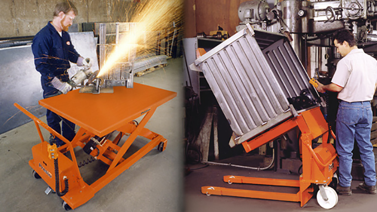 Portable Lift Tables Take Manufacturing Flexibility to New Heights ...