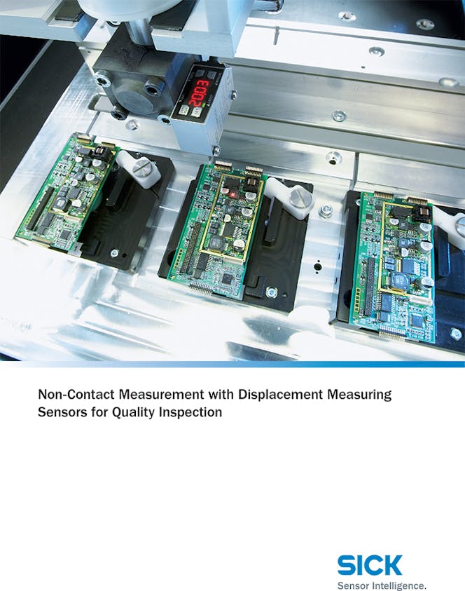 Non-Contact Measurement with Displacement Measuring Sensors for Quality ...
