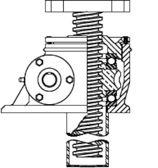 how to draw screw jack in solid edge