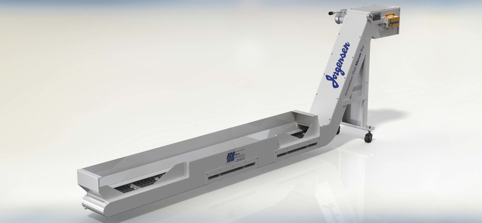 Jorgensen Conveyor and Filtration Solutions’ EcoFilter Conveyor | New Equipment Digest