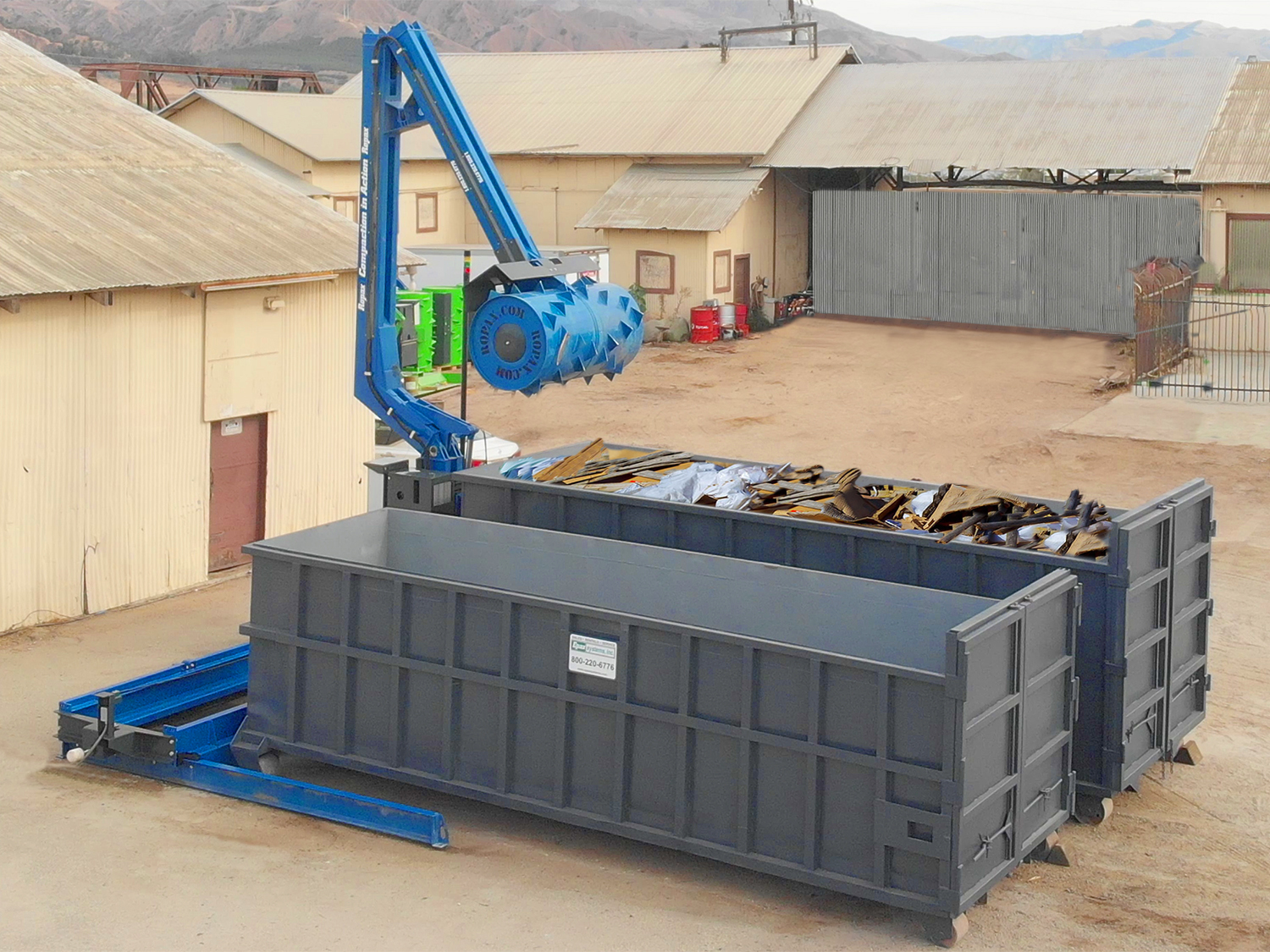 Compactor Reduces Waste | New Equipment Digest