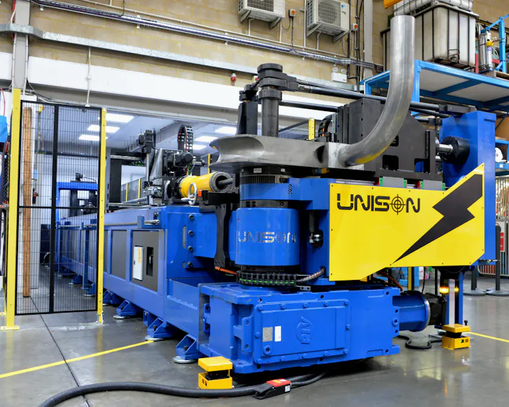 Unison tube bender makes light work of SST’s life-saving Halo system ...