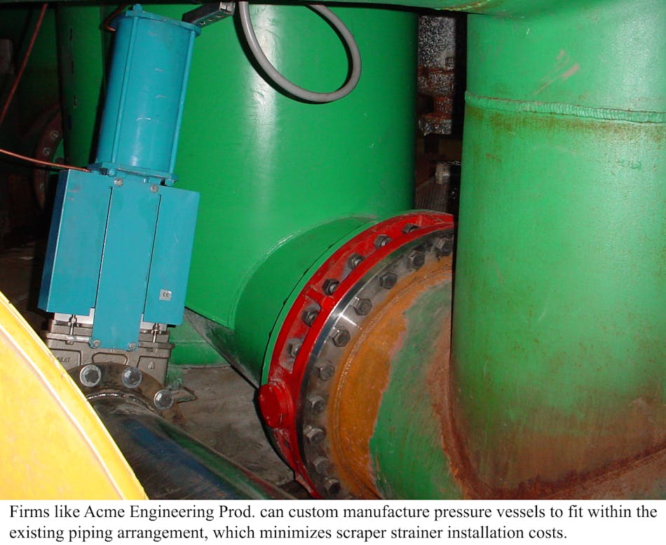 Automatic Self-Cleaning Scraper Strainers Filter Smallest Particles to ...