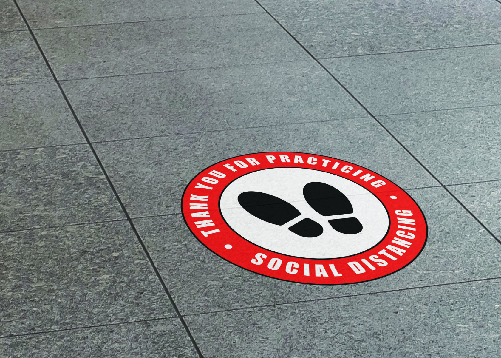 Social Distancing Floor Graphics | New Equipment Digest