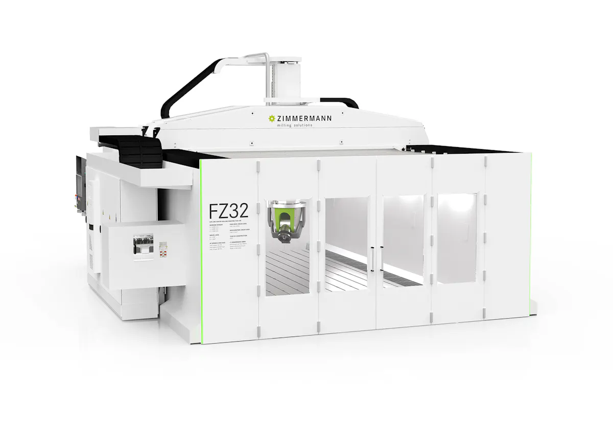 Zimmermann Portal Milling Machines FZP with thermosymmetrical structure ...