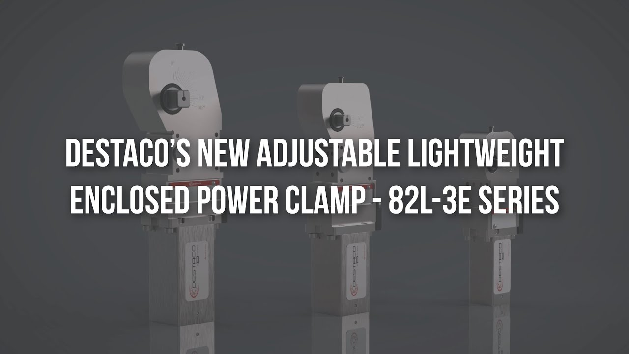 Adjustable Lightweight Enclosed Power Clamp | New Equipment Digest