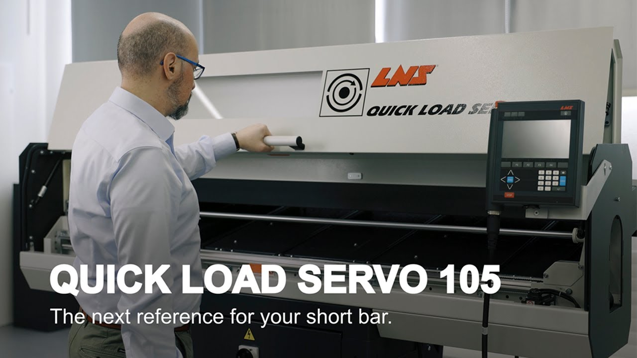 LNS Quick Load Servo 105 Bar Feeder | New Equipment Digest