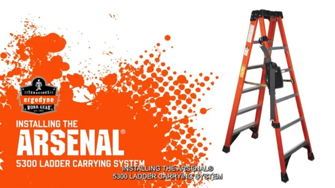 Arsenal 5300 Ladder Shoulder Lifting Strap and Carrying Handle | New ...