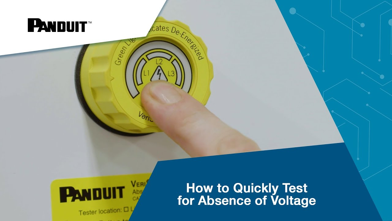 How to Quickly Test for Absence of Voltage | New Equipment Digest