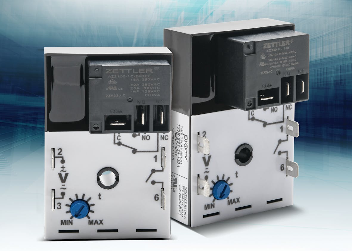 ProSense T30R Series Timer Relays | New Equipment Digest
