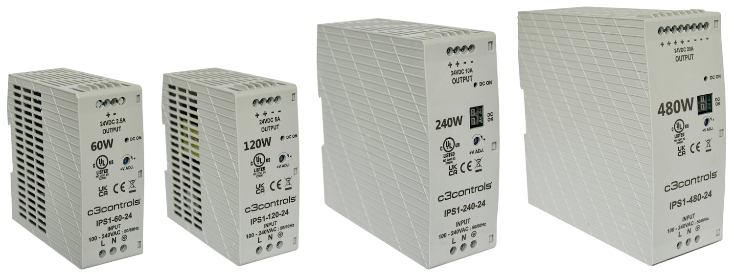 Low-Voltage Industrial Power Supplies (IPS) Series | New Equipment Digest