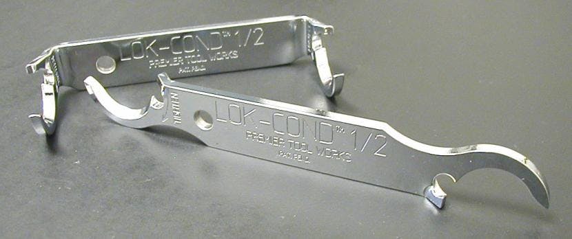 Conduit Locknut Wrenches Provide Impressive Torque | New Equipment Digest