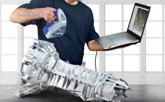 High-Resolution Handheld 3-D Scanner | New Equipment Digest