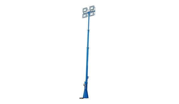 Explosion Proof 25 Foot Telescoping Light Mast with Rotating Base | New ...