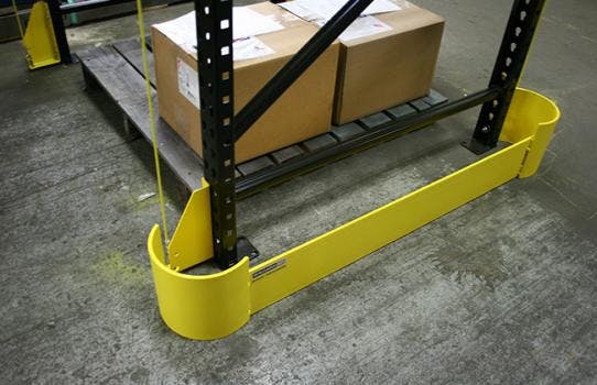 Rugged Warehouse Rack Protectors | New Equipment Digest