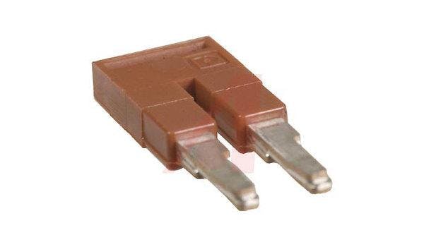 Bridge; Plug-In Bridge; 2; Red; Cross connections in the terminal ...