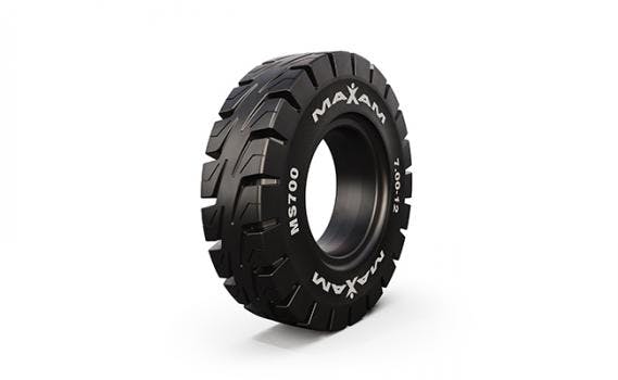 MAXAM Tire Introduces the MS700 Resilient Solid Tire | New Equipment Digest