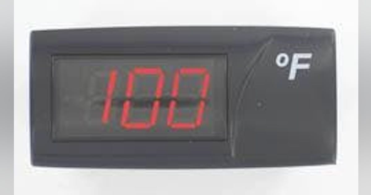 Series Tid Temperature Process Indicator New Equipment Digest