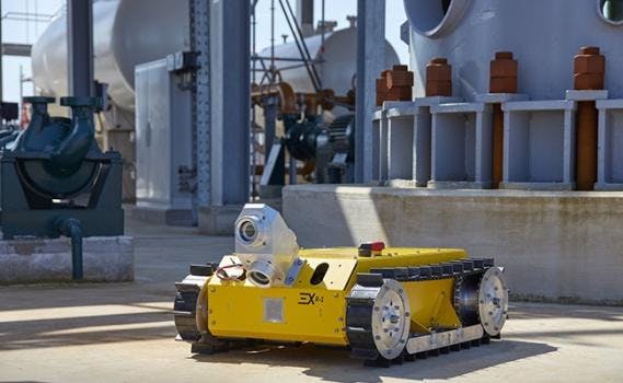 IDS Imaging Cameras as "Robot Eyes" Increase Safety in Hazardous ...